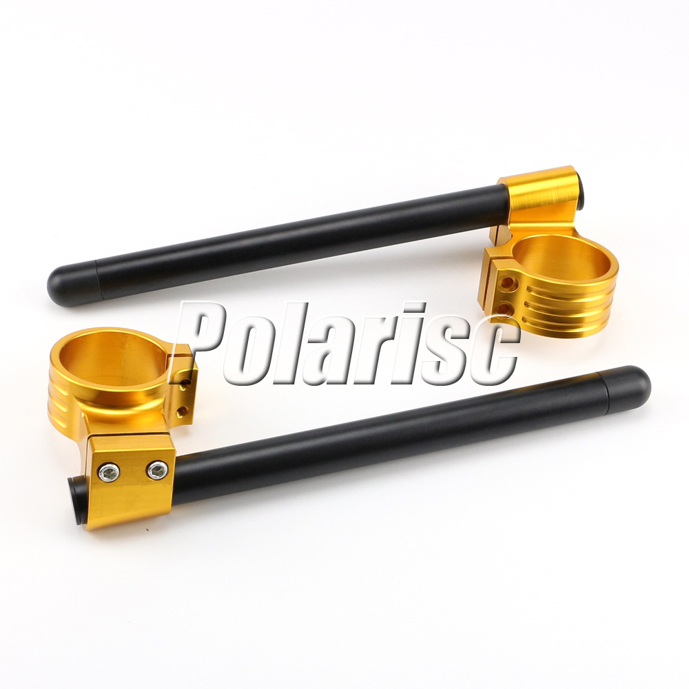 46MM High Clip Ons On Handlebar For Kawasaki Ninja ZX6R 1998-2002 HBG ...